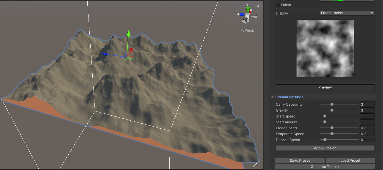 Rhys Chen - Procedural Terrain Tool Made in Unity3D