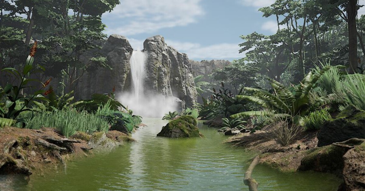 ArtStation - Jungle Environment (work in progress)
