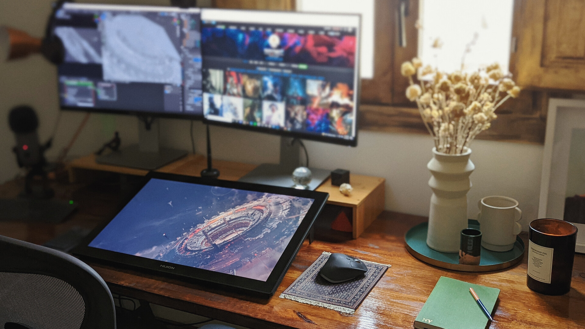 Nacho Yagüe - Collab and Review Huion Kamvas Pro 24 4k