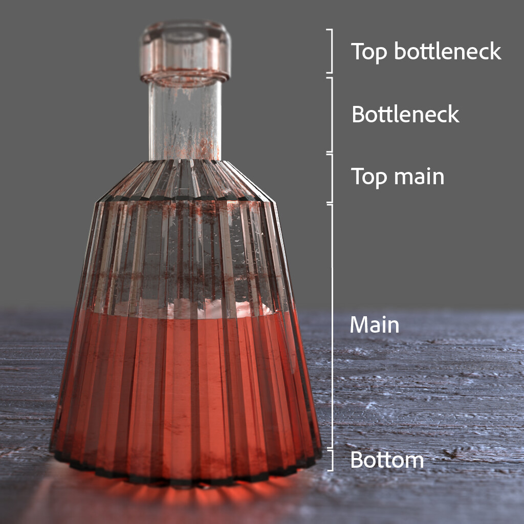 Céline Dameron - Substance Model TUTORIAL - Potion bottle / part 1