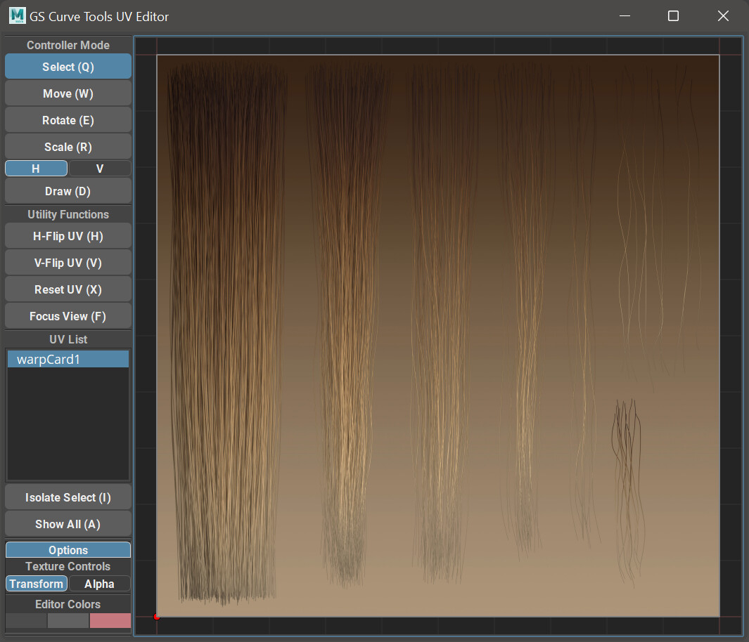 George Sladkovsky - GS CurveTools v1.2.5 Update - UV Editor & Layer ...