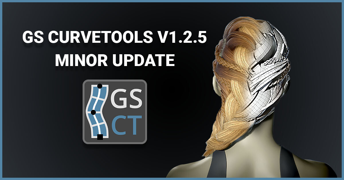 ArtStation - GS CurveTools v1.2.5 Update - UV Editor & Layer Management ...