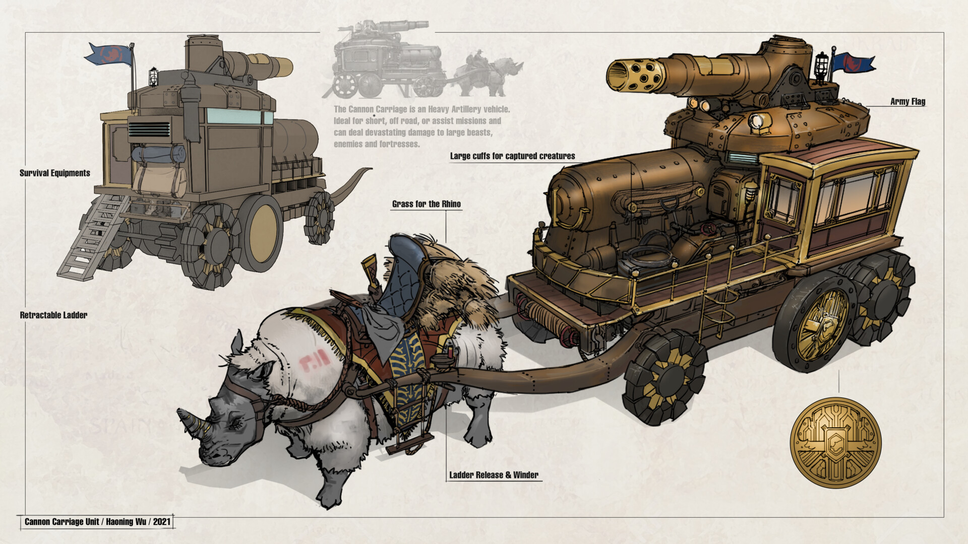 steampunk war vehicles