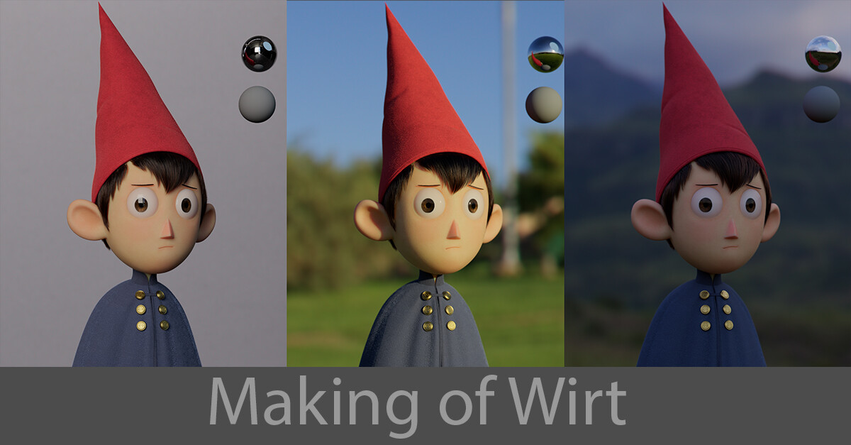 ArtStation - making of wirt