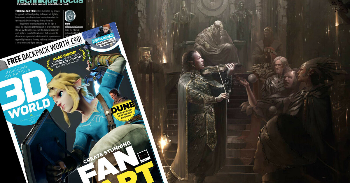 ArtStation - 3D WORLD MAGAZINE - FEATURED