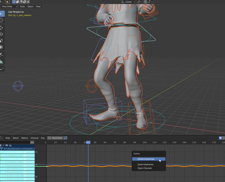 GarageFarm.NET Render Farm - Refining Motion Capture with Mixamo, Auto Rig Pro and Blender