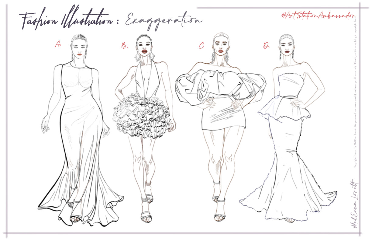 how to draw clothes fashion design