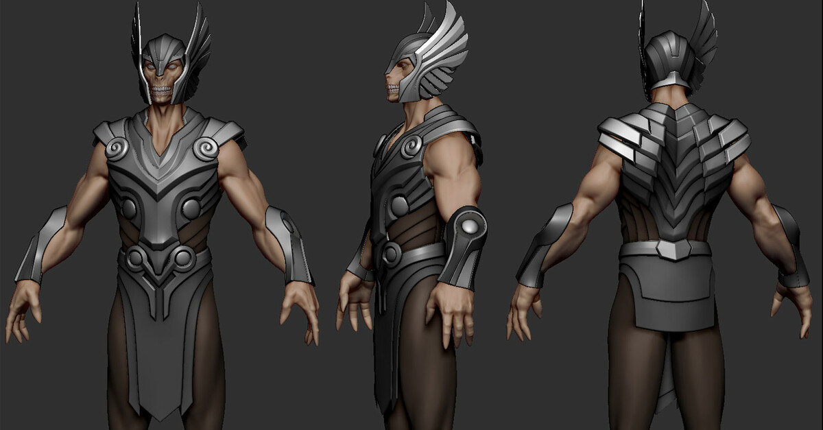 ArtStation - Beta Ray Bill Wip 2
