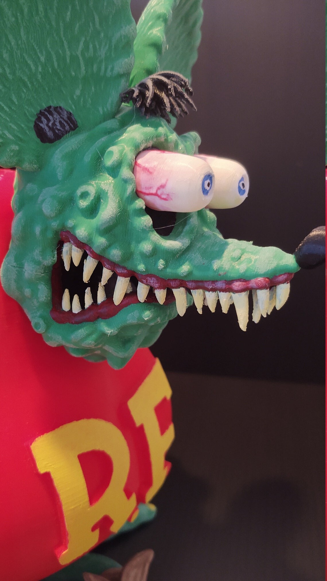 3D Artist Pablo Garcia - Rat Fink 3D Print