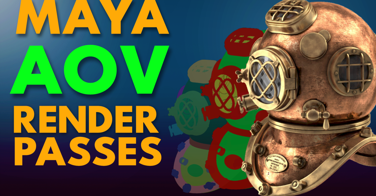 ArtStation - Master Maya Render Passes (AOVs) with Arnold: Why Selecting ID AOV is a Smart Choice