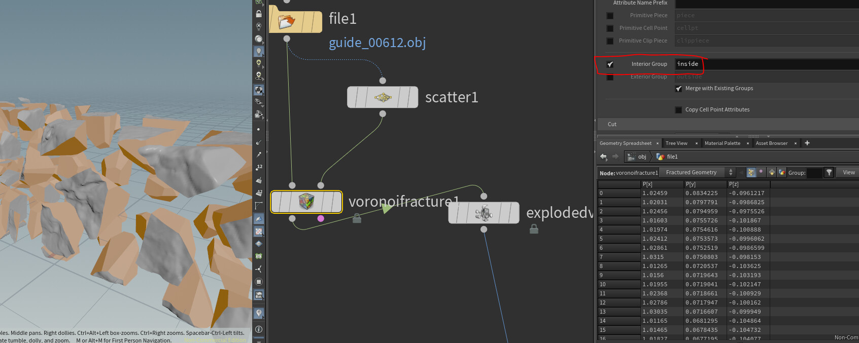 Raul Aparicio - Creating Presets with Houdini :: Part 1 Pebbles