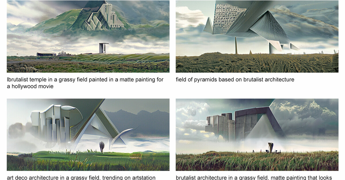 ArtStation - AI Art: Disco Diffusion Building