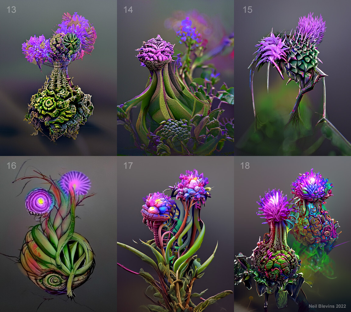 Neil Blevins - Alien Plants