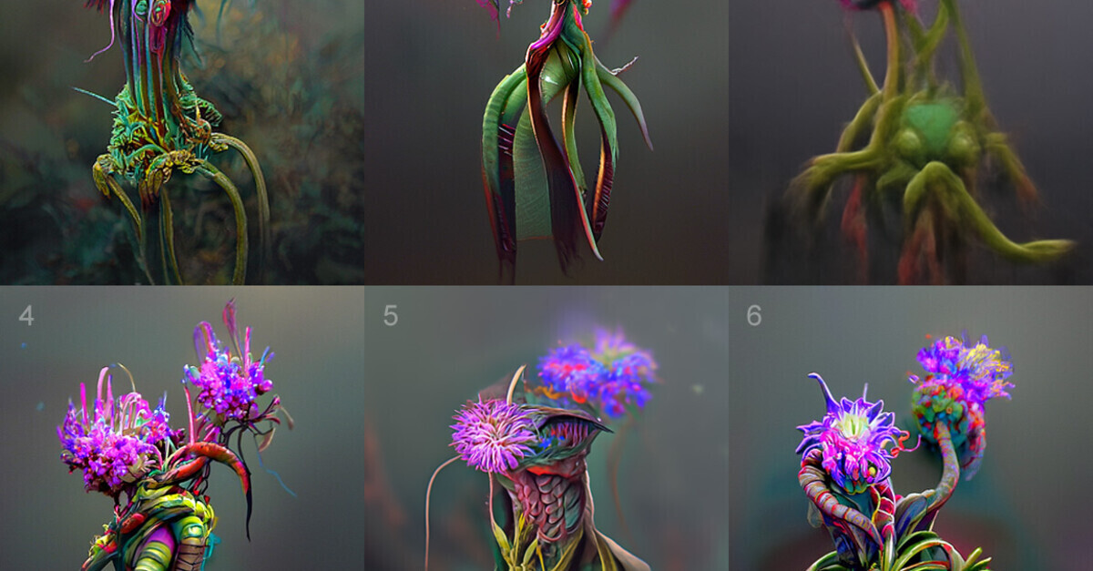 ArtStation - Alien Plants