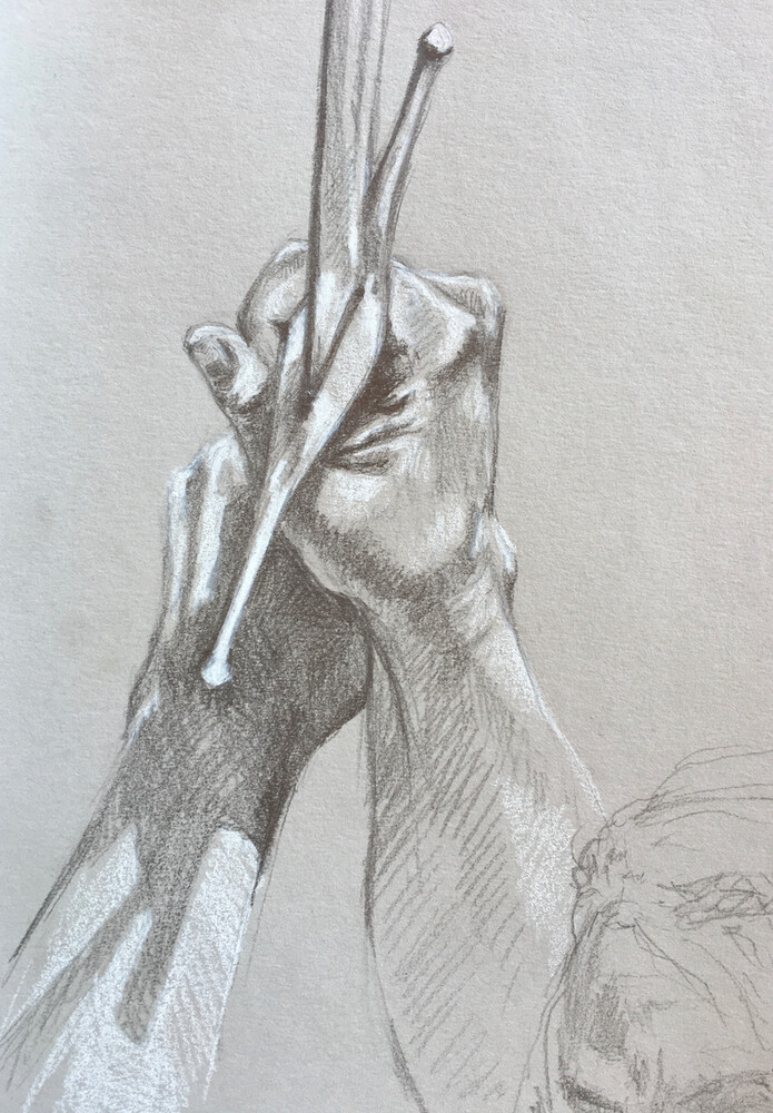 ArtStation - Studies of Hands And Sword Hilts