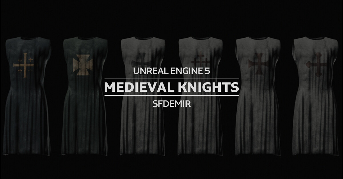 ArtStation - Medieval Cloths - Marvelous Designer