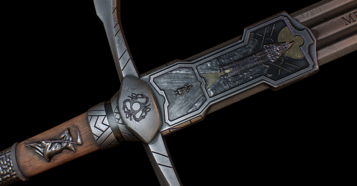 ArtStation - Emblem Sword