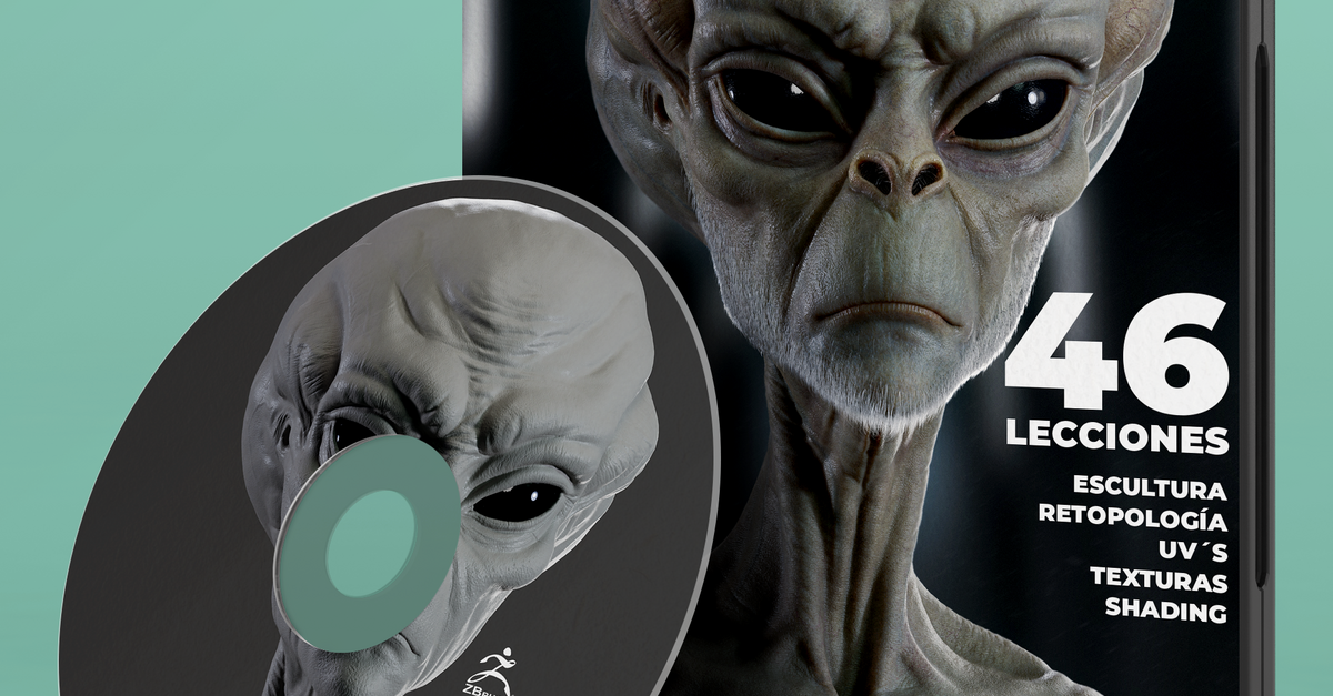 ArtStation - Alien Gris - Tutorial Completo
