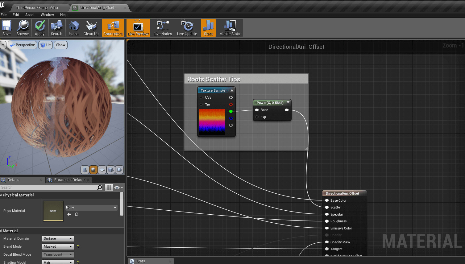 Psynema - Philadelphia Video Production - Hairdini Unreal Engine Shader ...