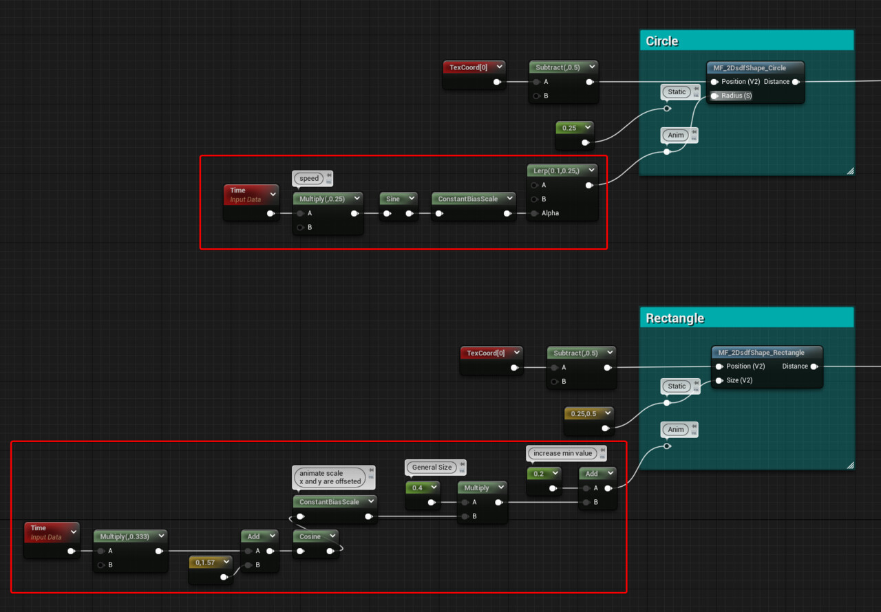 Fabrizio Bergamo - 2D SDF - Basic Shapes and Visualization - Material ...