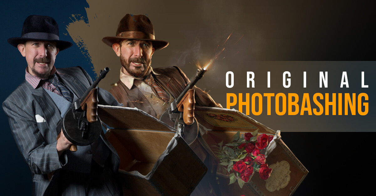 ArtStation - Original photobashing: Creating a Realistic Character