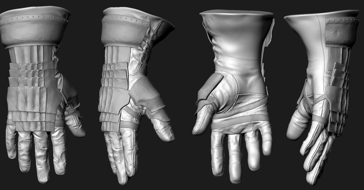 ArtStation - More gauntlet WIP