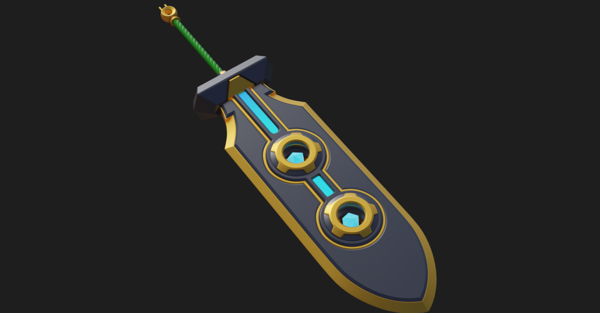 ArtStation - Stylized Mana Blade WIP