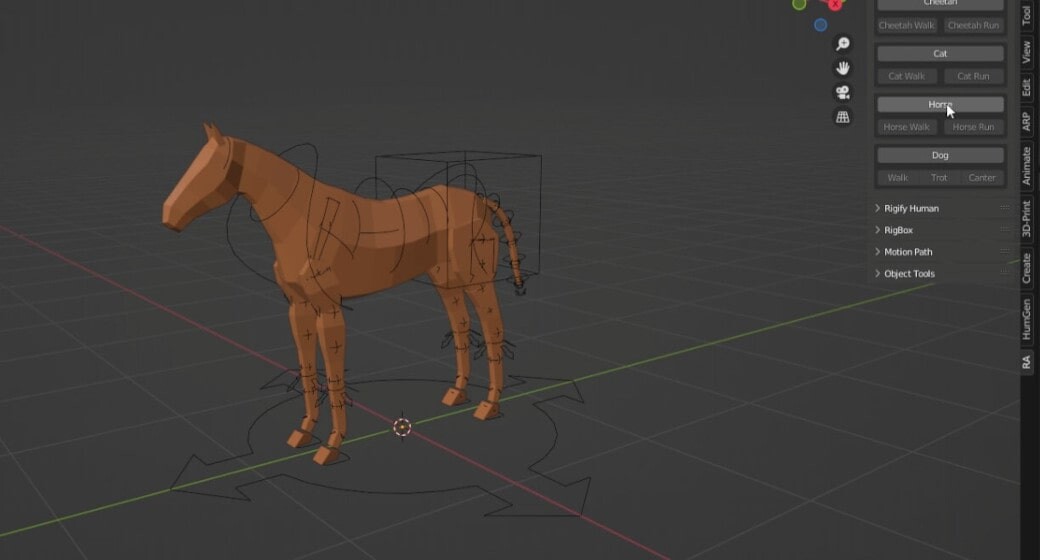 GarageFarm.NET Render Farm - Quick and dirty animated horses in Blender ...