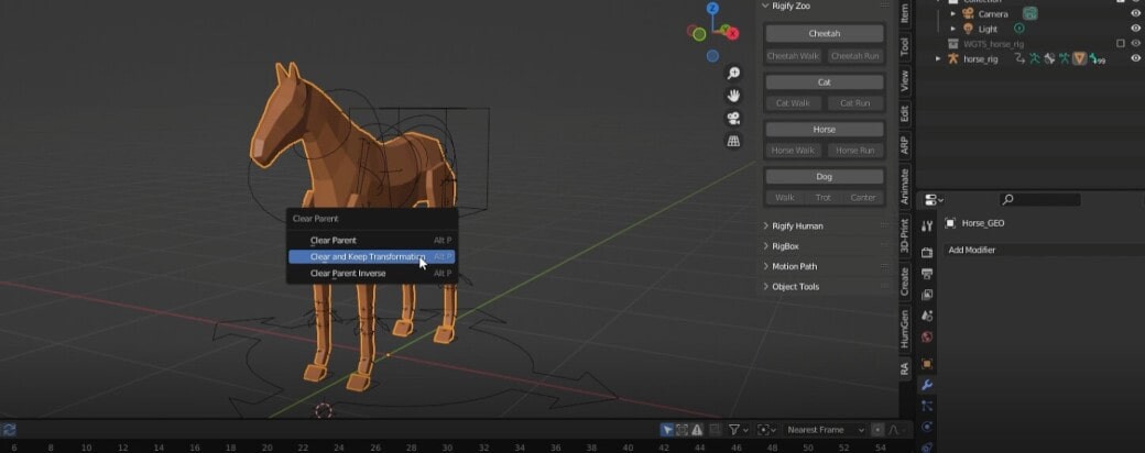 GarageFarm.NET Render Farm - Quick and dirty animated horses in Blender ...