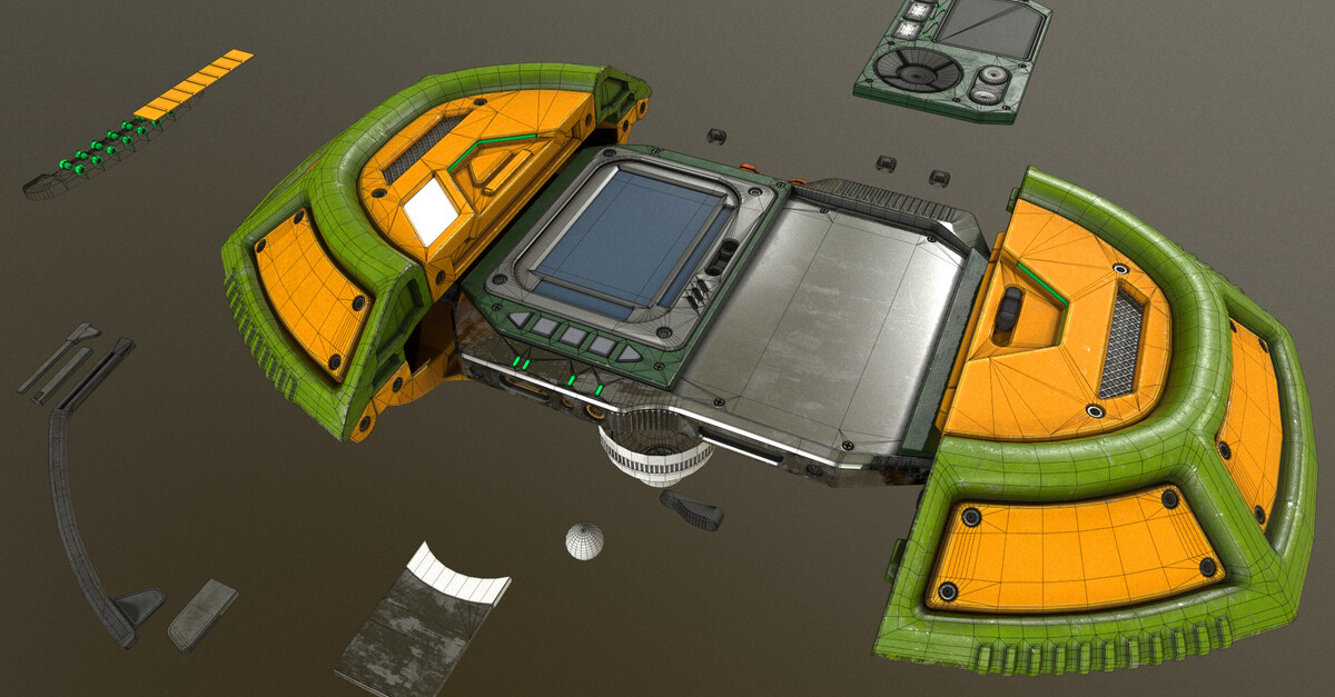 ArtStation - TMNT Turtlecom WIP 07