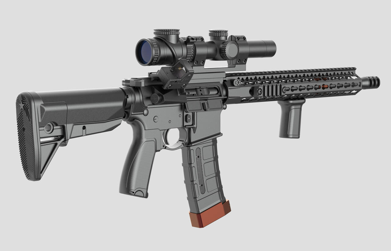 Alex Smirnov - Taran Tactical TR-1 from John Wick 2, fully detailed ...