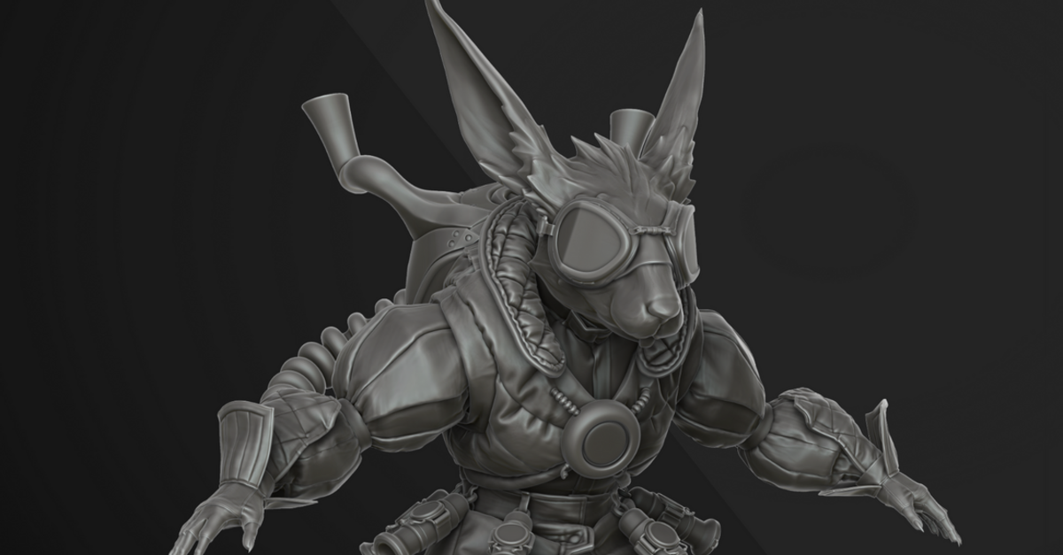 ArtStation - The Hare Scout - Untamed AS Challenge