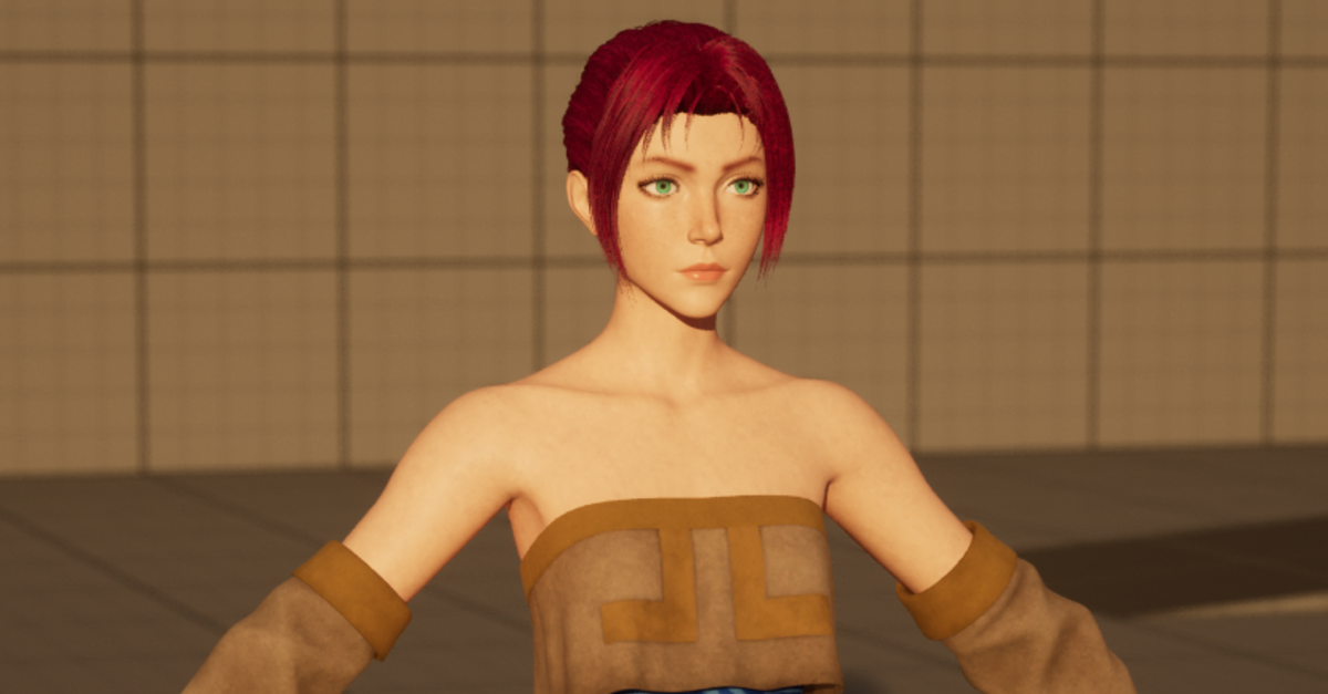 ArtStation - Noa from Legend of Legaia WIP