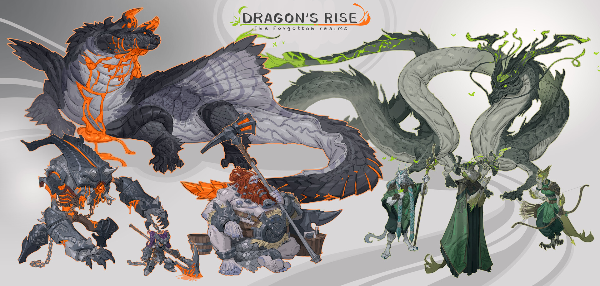 Mathias Osland's submission on Dragon's Rise: The Forgotten Realms - Character Design ...