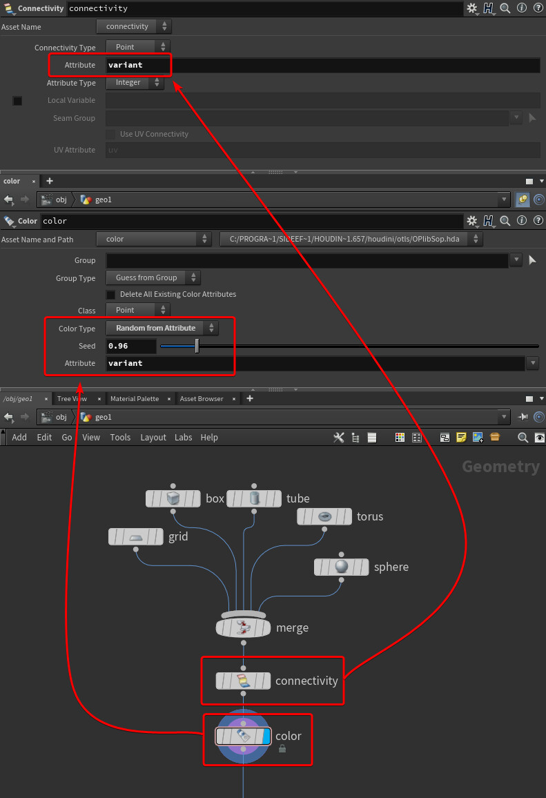 Fabrizio Bergamo - Copy To Points Randm Input - Houdini