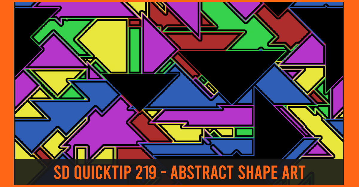 ArtStation - Substance Designer Beginner Quicktip 219 (Abstract Shape Art)