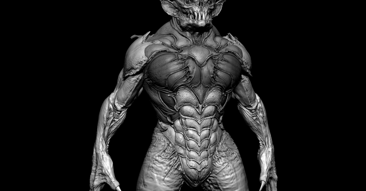 ArtStation - DEMON - Torsos update 1