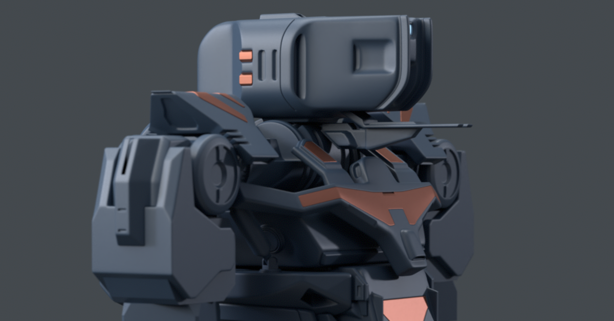 ArtStation - robot doodle wip2