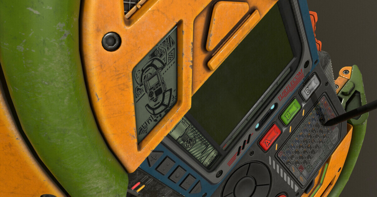 ArtStation - TMNT Turtlecom WIP 13