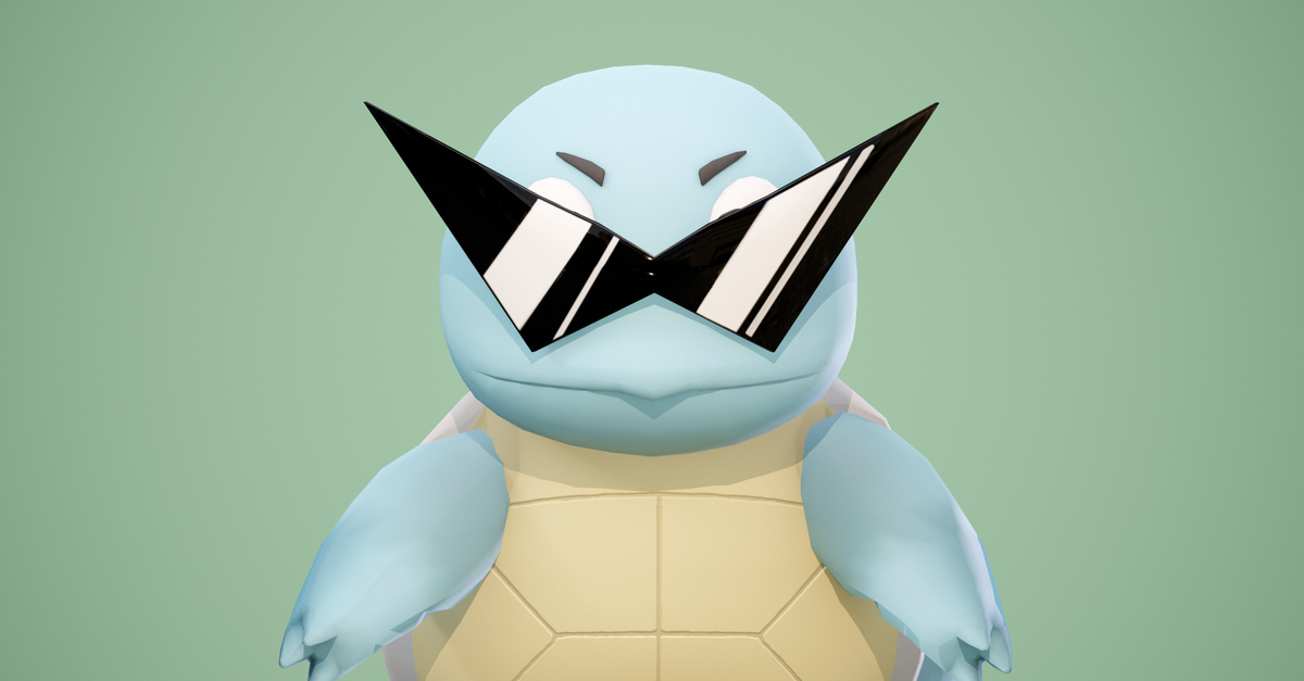 ArtStation - Sculptober Day 17 Charm - Squirtle (Pokémon)