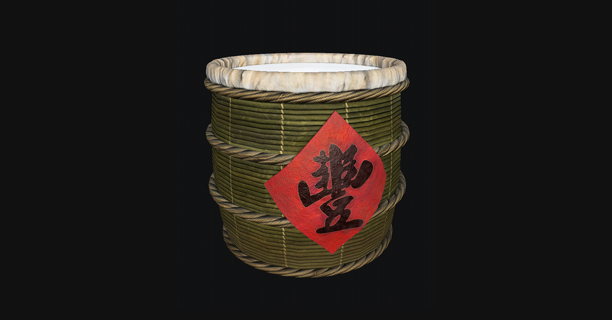 ArtStation - [How do I make it?] Bamboo Chinese Food Barrels