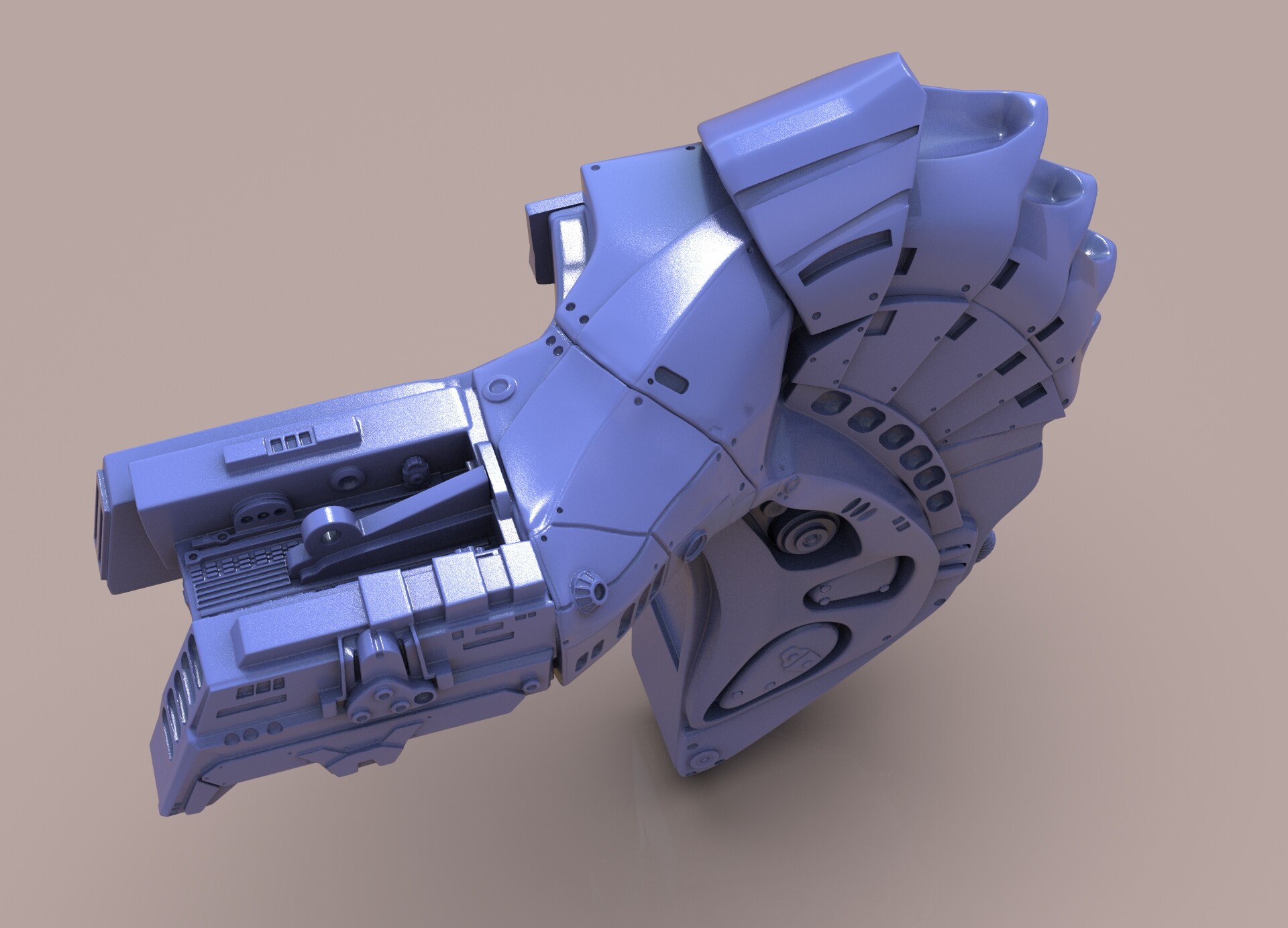 3D Artist Pablo Garcia - Predator Predator Backpack