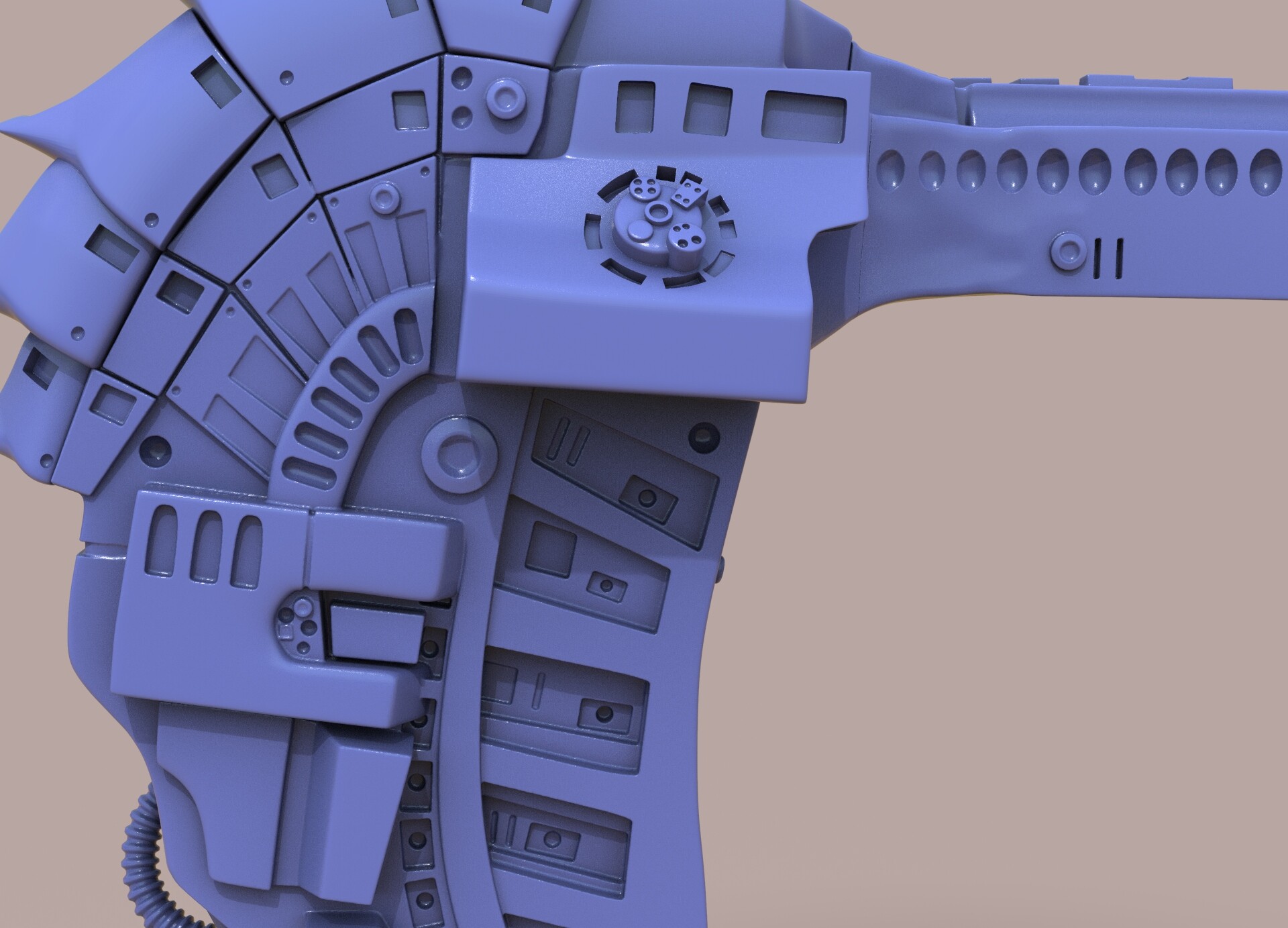 3D Artist Pablo Garcia - Predator Predator Backpack