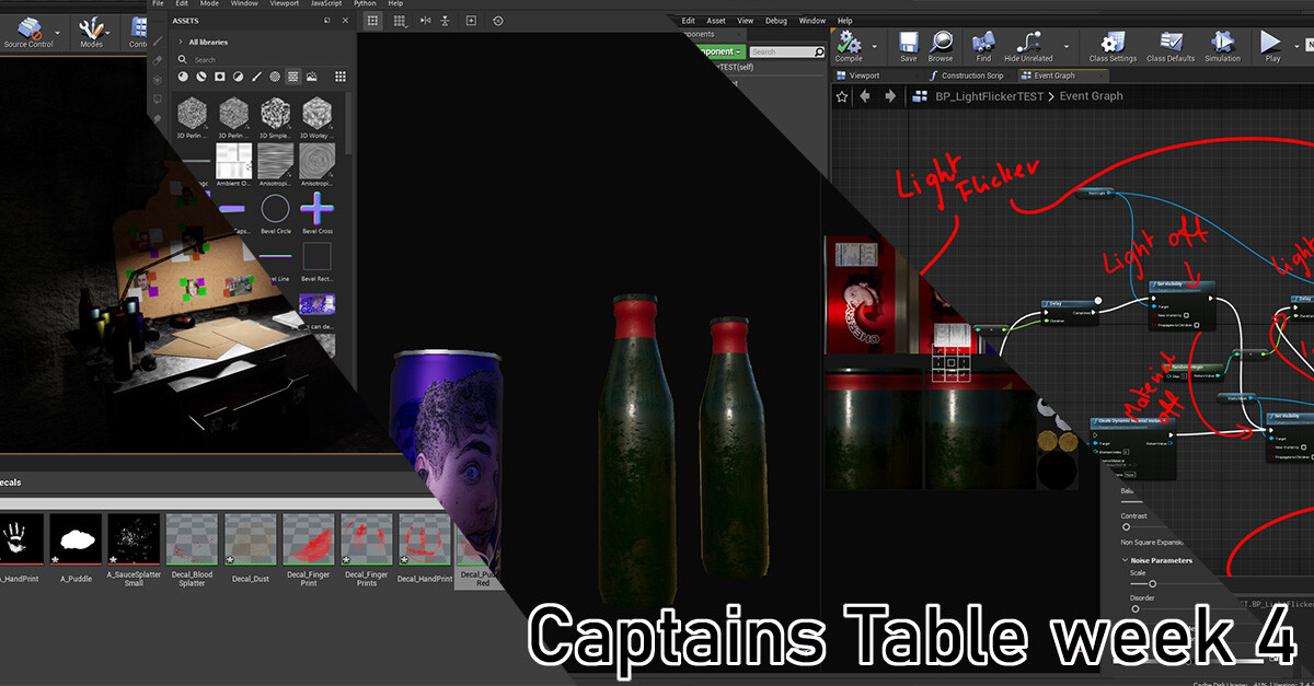 ArtStation - Captains Table- week 4