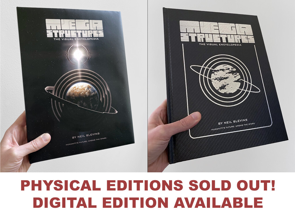 Neil Blevins - Books: Physical Editions Of Megastructures Sold out ...