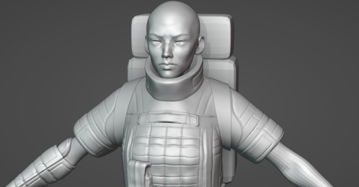 ArtStation - Dirty blocking out