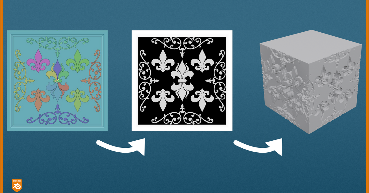 ArtStation - How to make sculpting alphas from 3D object in Blender [3.2]