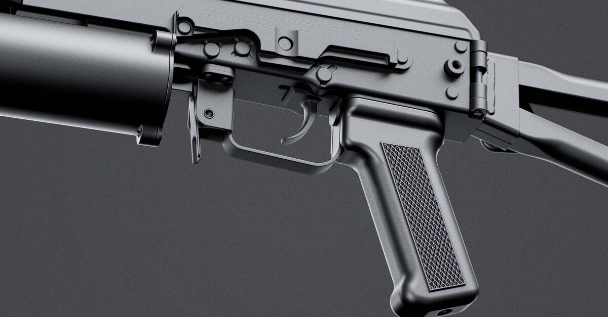 ArtStation - PP-19 Bizon | WIP