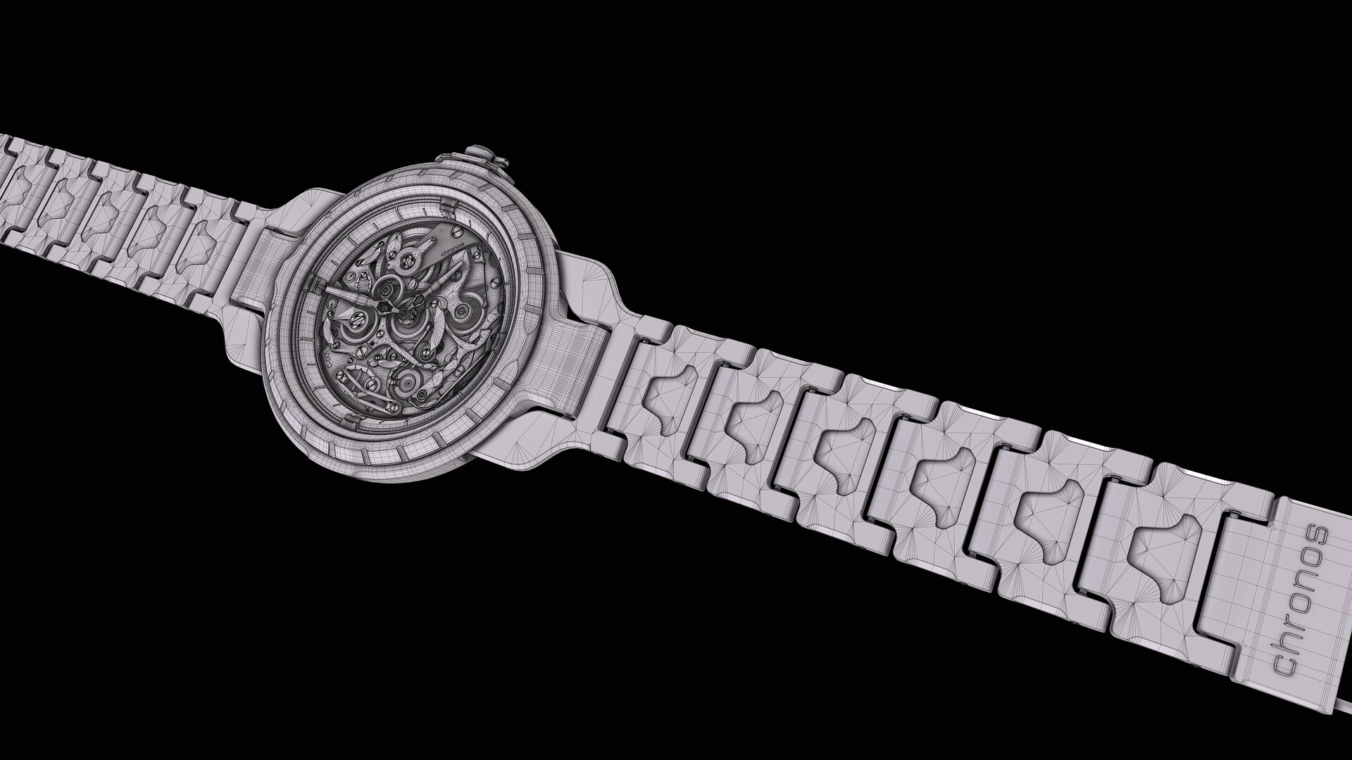 Florian Benedikt - Project Chronos / Watch Wireframes