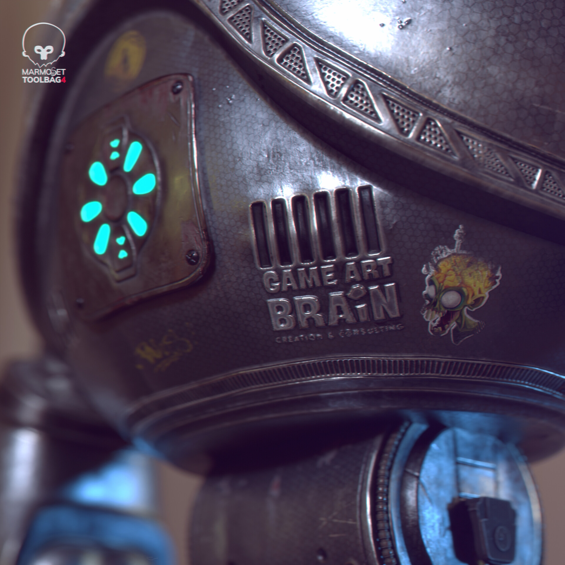 Game Art Brain - Creation & Consulting - Gibby's Mecha Suit, pt. 2 ...